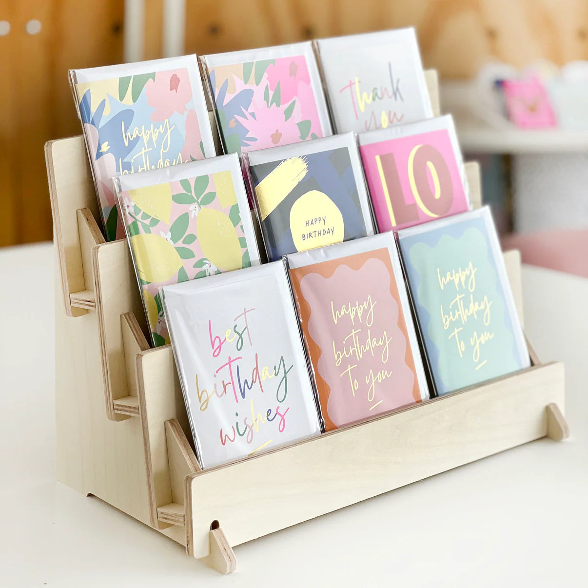 Greeting Card / 3 Tier Counter Display / Free, min spend $400 – Ethos ...